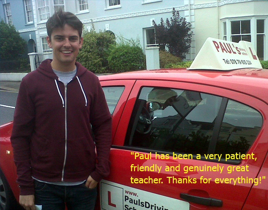 Paul's Driving School in Truro, Cornwall